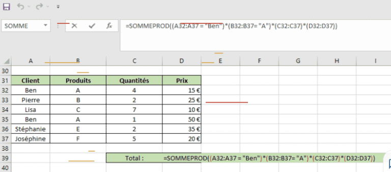 Comment Utiliser Sommeprod Sur Excel – EVMJI
